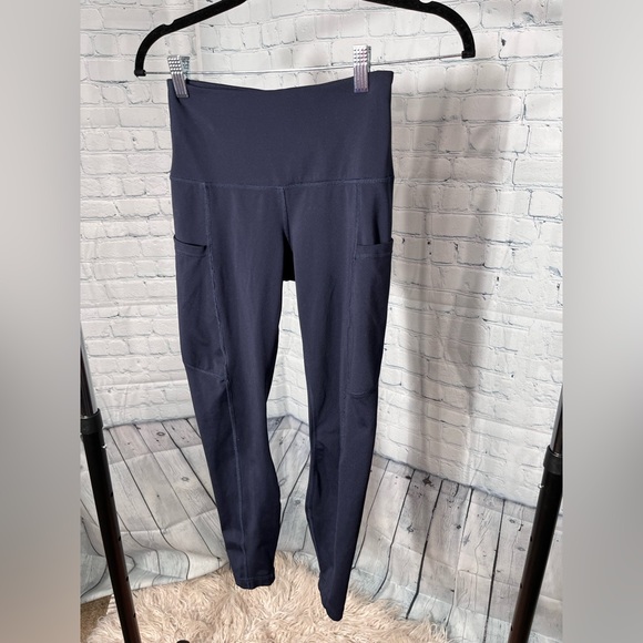 Yogalicious | Pants & Jumpsuits | Yogalicious Navy Blue Yoga Pants Size ...